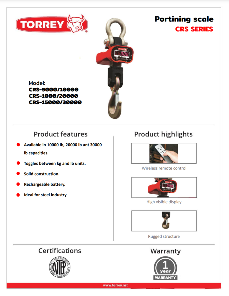 CRS-10K/20K - Torrey
